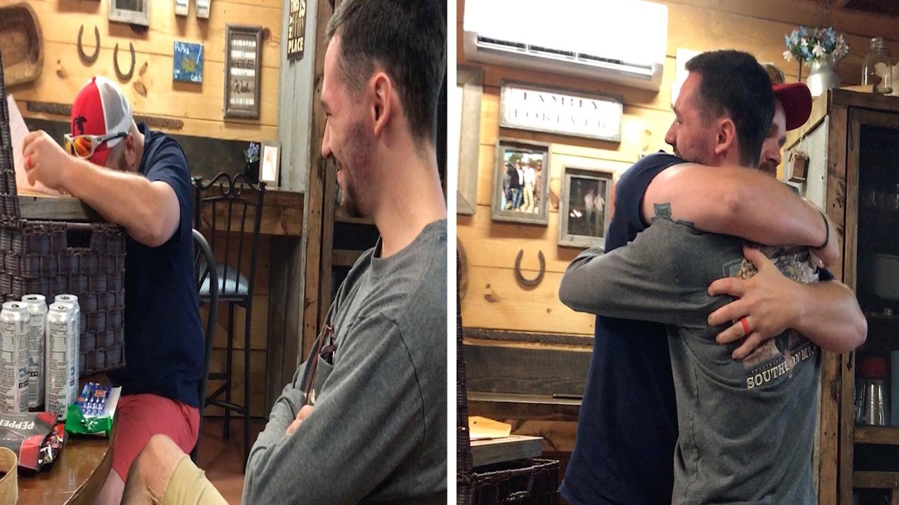 Stepdad Breaks Down After Adoption Surprise From Stepson