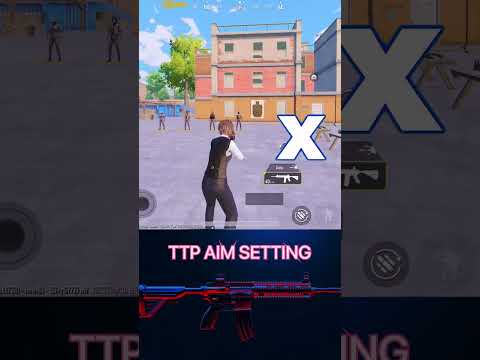 Best Trick TTP AIM Setting #shorts #pubgmobile #viral