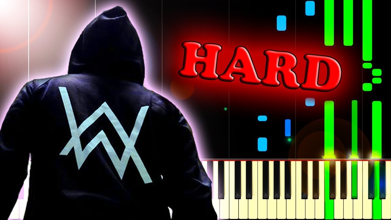 ALAN WALKER  - ALONE - Piano Tutorial