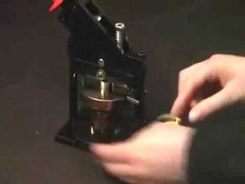 How to make 1" button using American Button Maker Machine