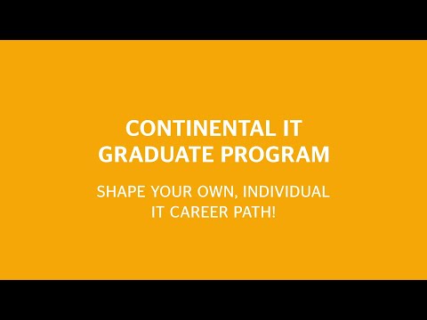 Continental IT Graduate Program: Liza