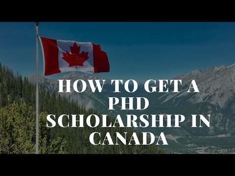 How to Get a Fully Funded PhD Scholarship in Canada 🇨🇦 | Complete Process | #PhD