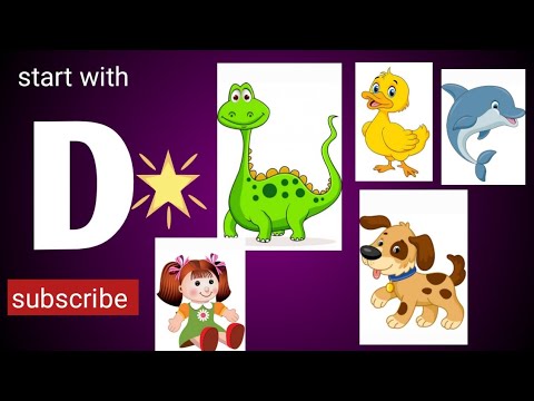 alphabet D/ Things start with d/ D se shru hone wali cheezen