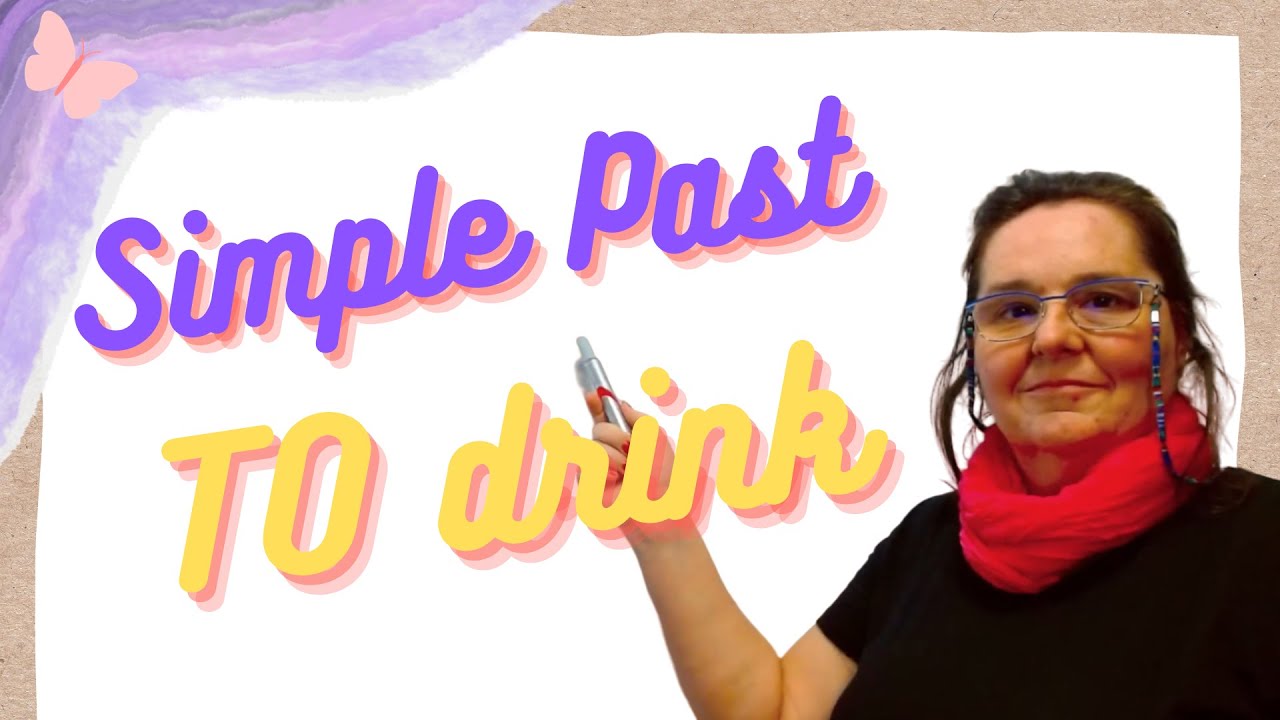📚 PAST Simple Del Verbo To DRINK (drank) ✅