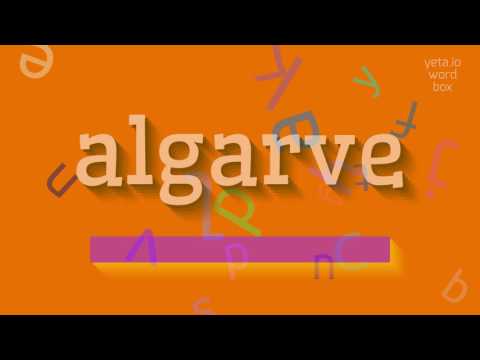 ALGARVE - HOW TO SAY ALGARVE? #algarve