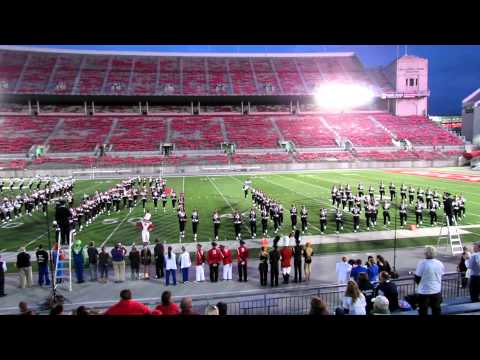OSUMB Hang on Sloopy at the conclusion of The Buckeye Invitational 10 13 2012