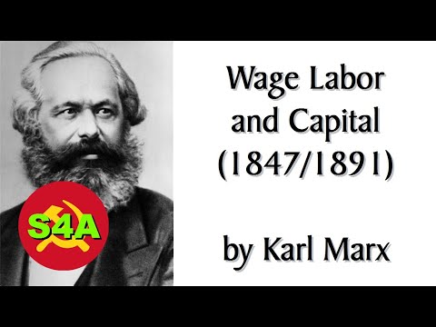 "Wage Labor and Capital" (1847/1891) by Karl Marx. Human-read #Marxist Theory Audiobook + Discussion