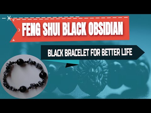 Feng Shui Obsidian Black Bracelet -Feng Shui Black Obsidian Pixiu Wealth Bracelet 2020