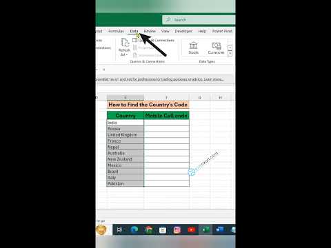 "Mastering Excel: Easy Tips to Find Country Codes and More!"#CountryCodes #ExcelLookup #VLOOKUPTips