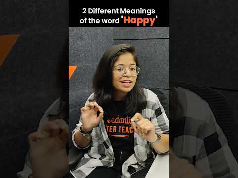 2 Different Meaning of the Word 'Happy' #learnenglish #vocabularywords