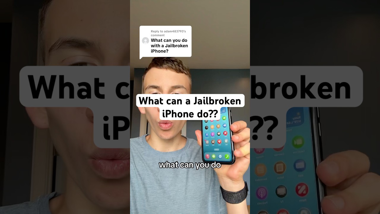 What can iPhone Jailbreak do?? #iphone #techfacts #techtok