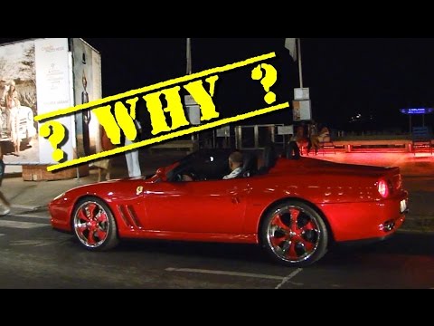 Why Spinners Rims on Ferrari ??