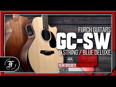 Furch Blue Deluxe Gc-SW 9 String with Stage Pro Element Sitka | Reverb