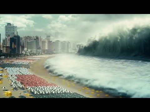 60fps 海云台 Haeundae Korean movie 2009 (Tsunami scene cut) HD