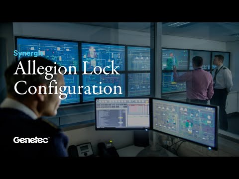 Synergis: Allegion Lock Configuration
