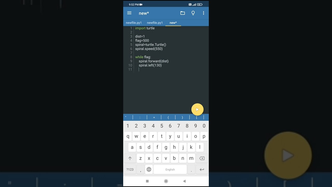 Amazing Pattern Using Python Turtle Graphic Design | #shorts #python #trending