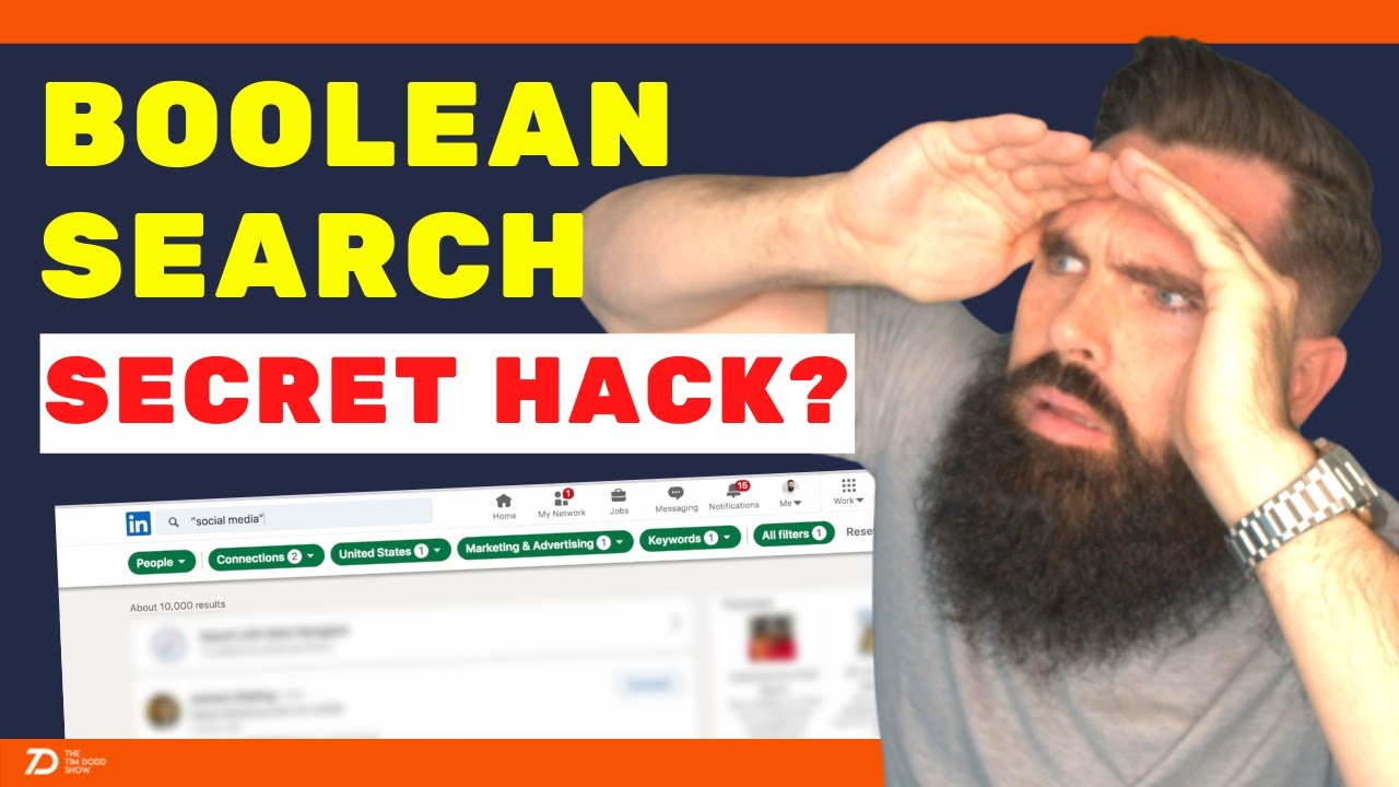 USING BOOLEAN SEARCH ON LINKEDIN (Strings and Search Hacks for 2026)