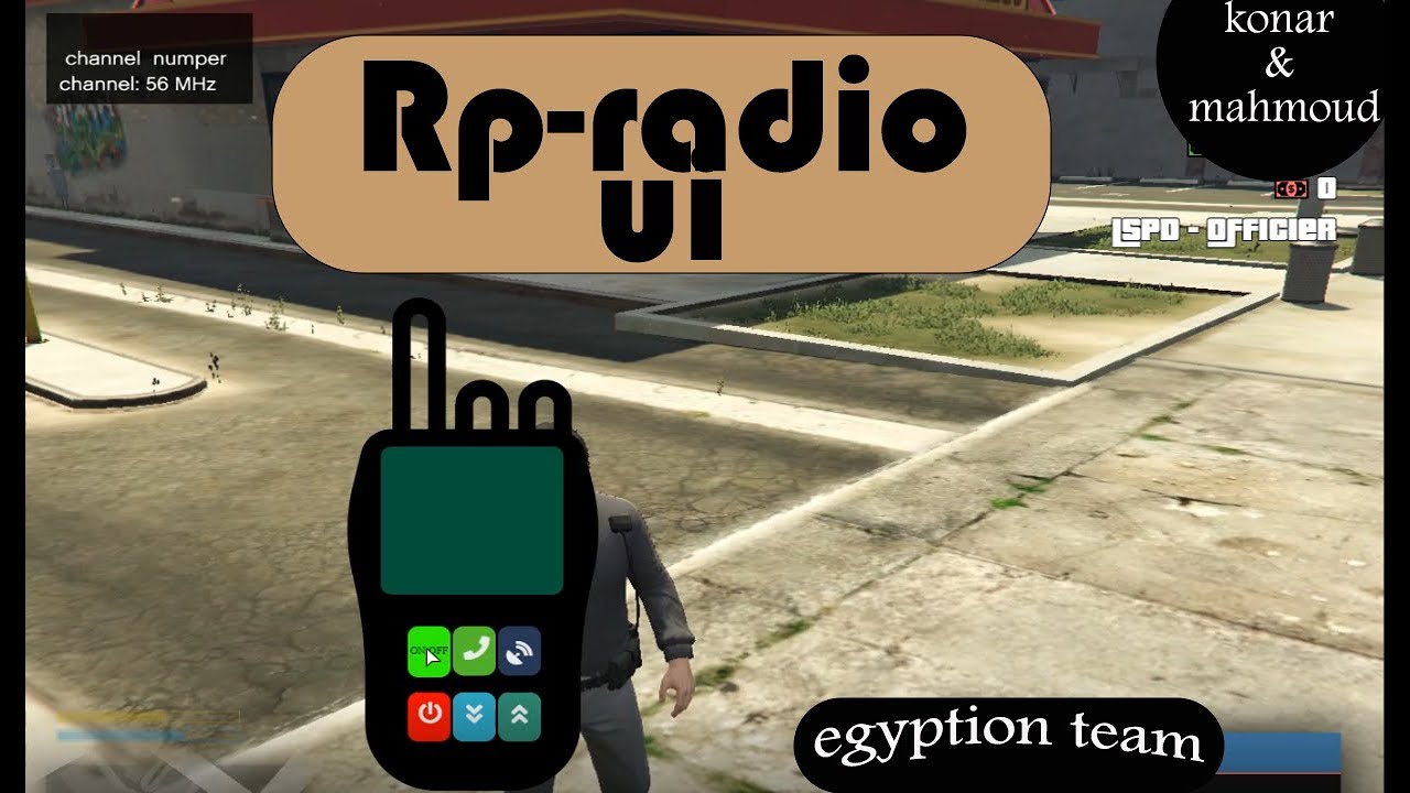 [RELEASE] [new] rp radio with ui - FiveM Releases - Cfx.re Community