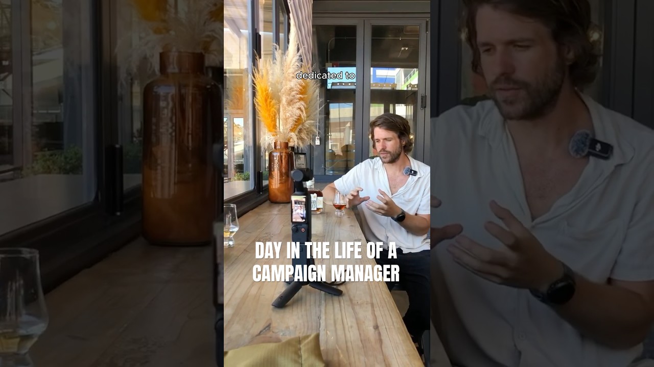 Day in the life of a campaign manager.