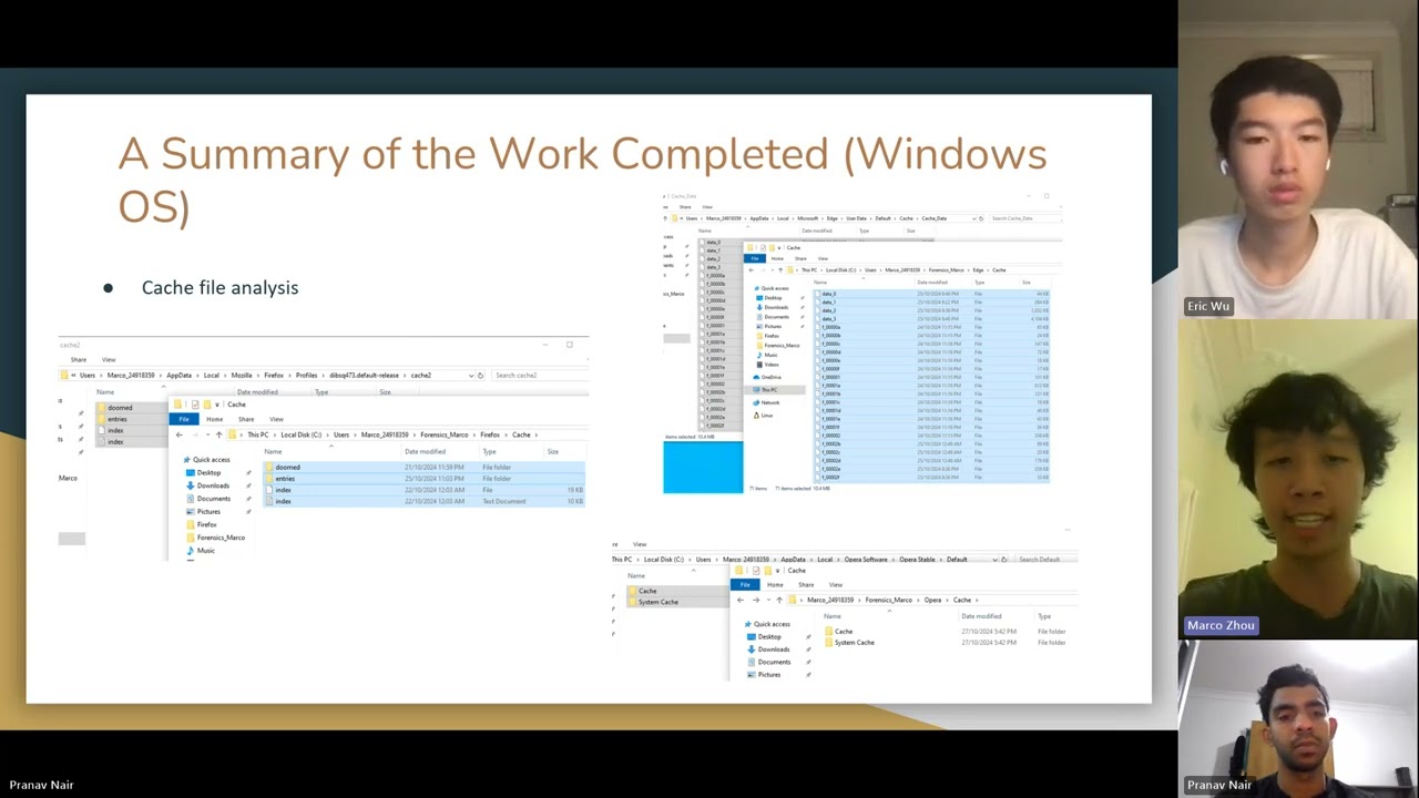Digital Forensics - Assignment 2 - Part 4 Presentation