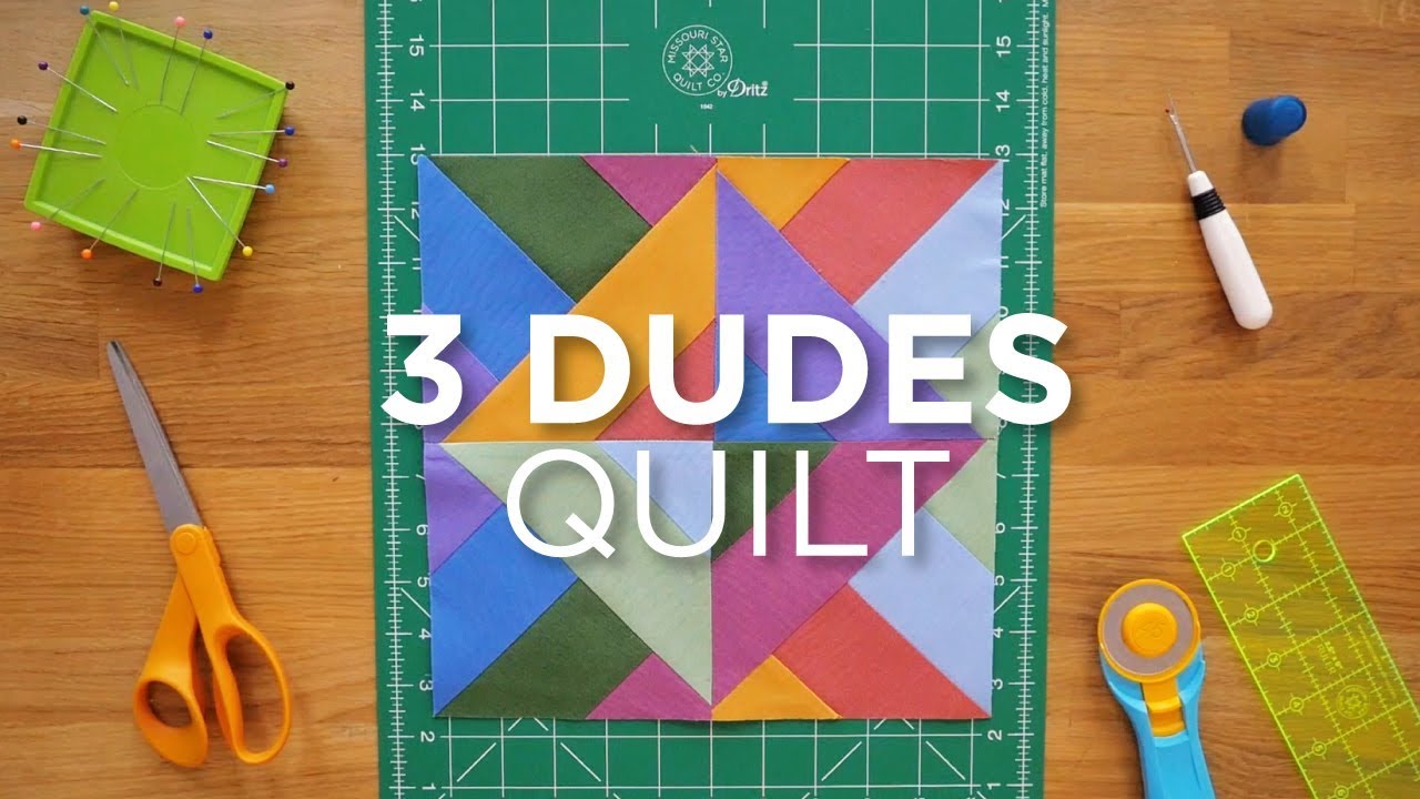 Quilt Snips Mini Tutorial - 3 Dudes Quilt