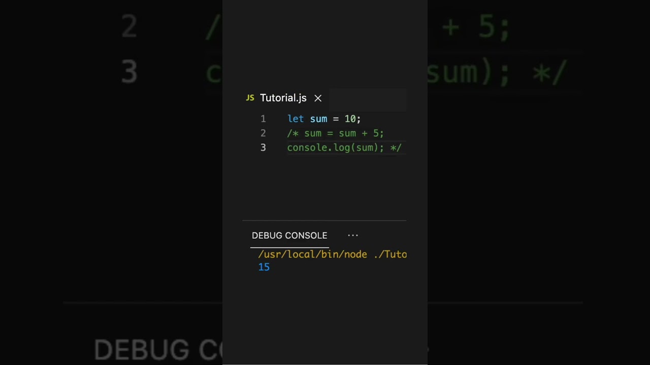 addition assignment operator (+=): more info in description #coding #javascript #tutorial #shorts
