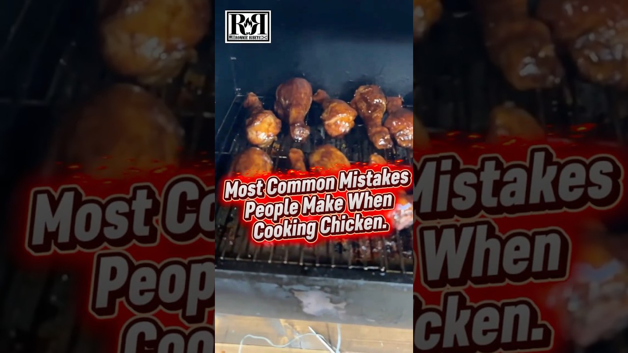 Common Mistakes People Make When Grilling Chicken! #bbq #grilling #shorts