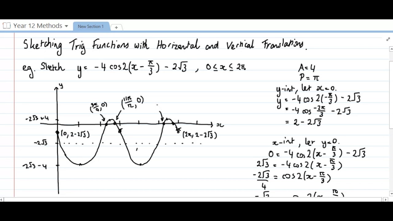 Sketching Combinations of Transformations 4 - Example 22