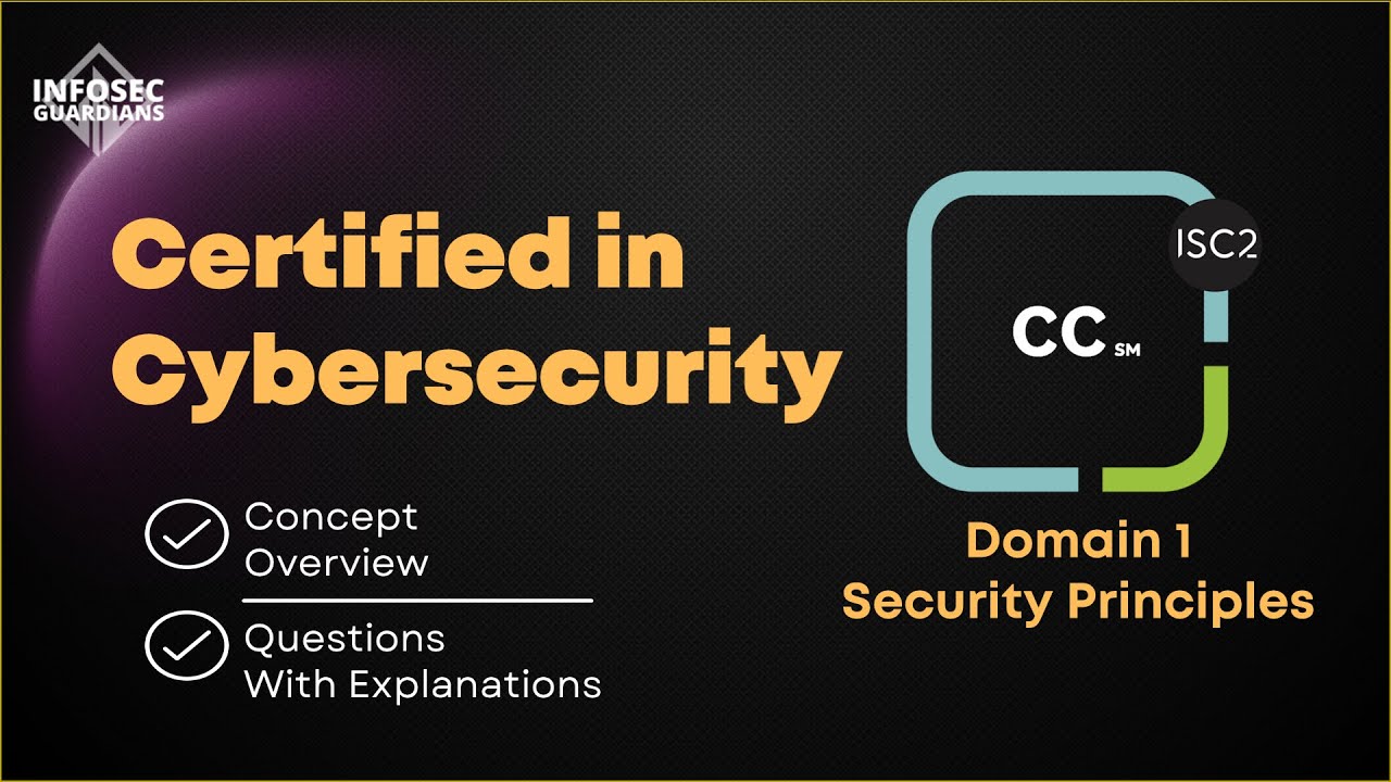 Mastering ISC2 CC Domain 1: Security Principles - Concepts & Practice Questions