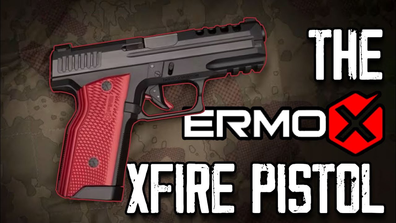 Ermox Defense XFIRE 9mm, Fiber Sights, (2)15rd Mags, Glock Comp TK670-F1