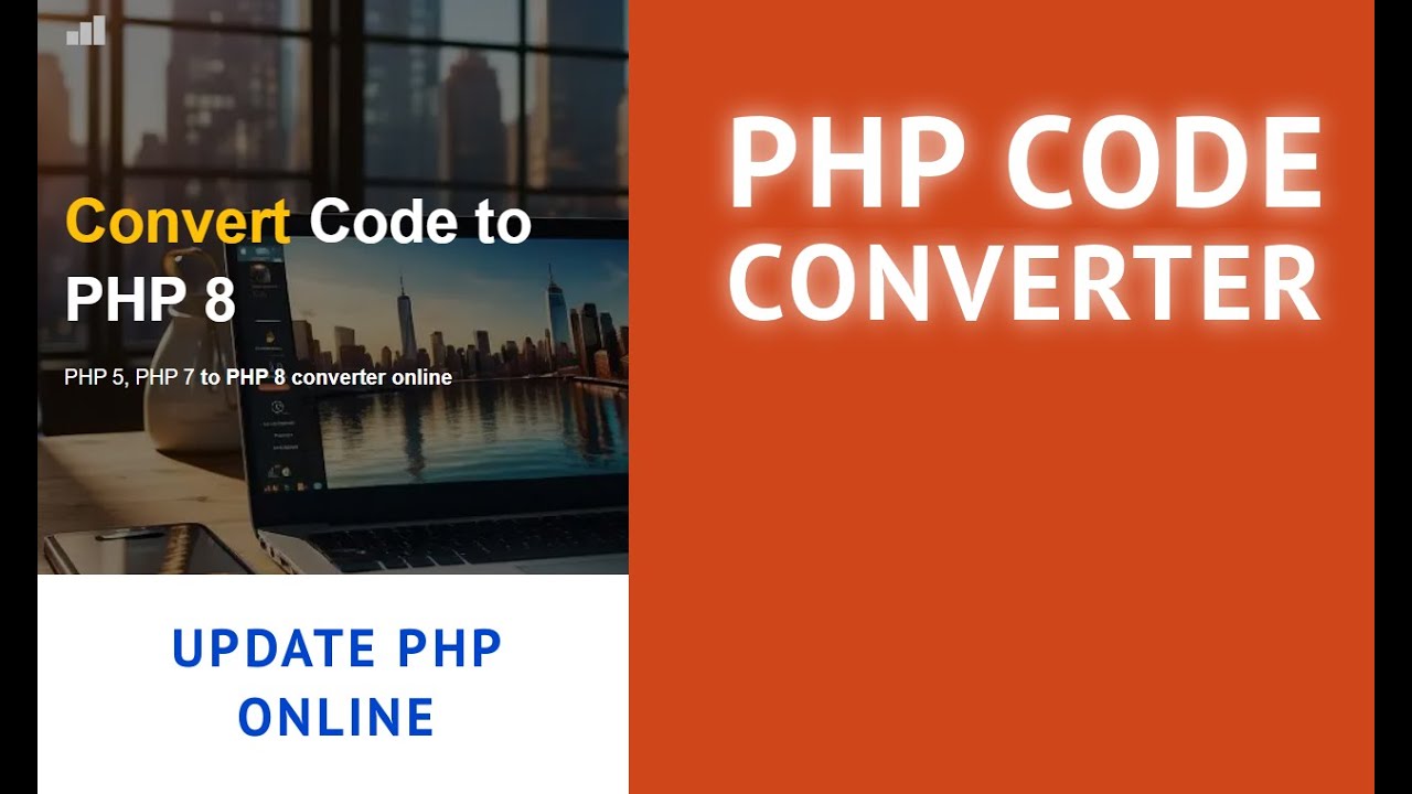 PHP 5 or PHP 7 to PHP 8 Converter