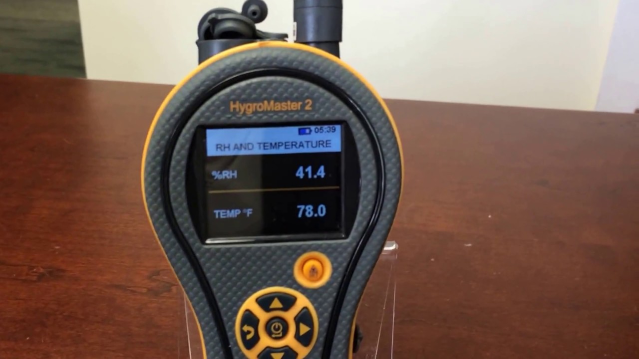 Protimeter HygroMaster 2 Moisture Meter | Demonstration of Quick Response Time