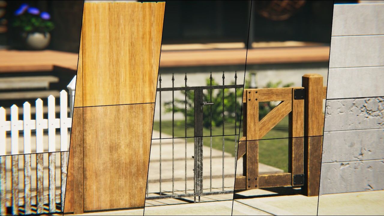 Fence Modular System - Snap-Based Editor Tool (Unity HDRP & URP)