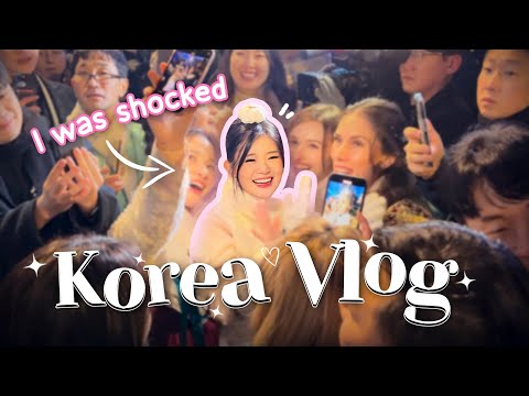 🇰🇷Korea vlog: k-pop stars, met Squid Game actress, ringing the bell. I was shocked…😱