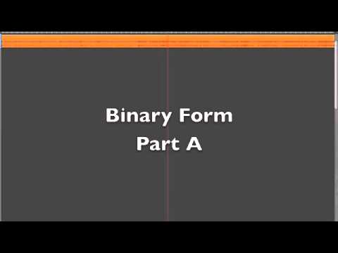 Binary Form | Year 8 Music