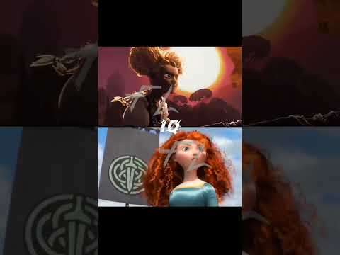 Goldilocks vs Merida #goldilocks #dreamworks #brave #pixar #disney #merida #pussinbootsthelastwish