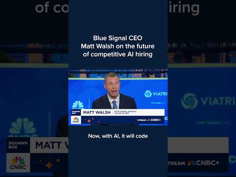 Blue Signal CEO Matt Walsh on the future of competitive AI hiring