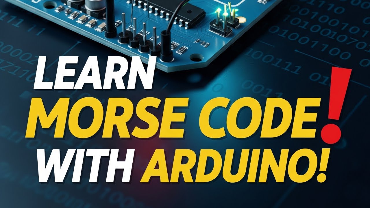Blink Morse Code with an Arduino