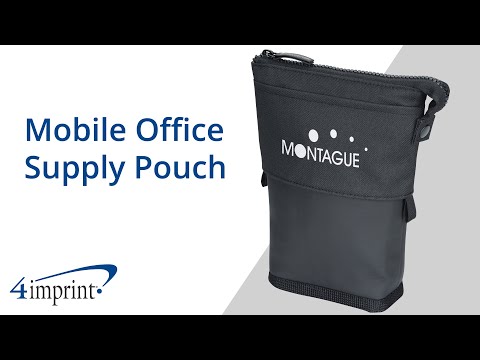 Mobile Office Supply Pouch - Custom Pouch by 4imprint