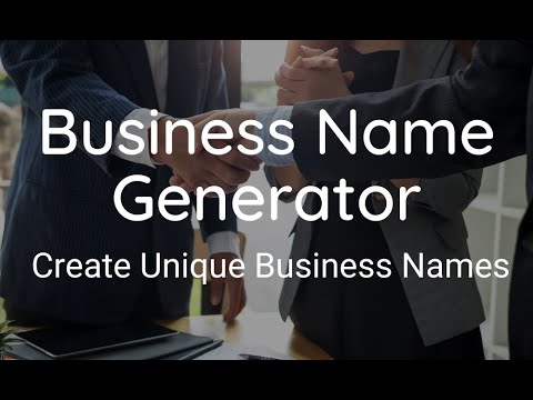 Business Name Generator Unique Business Name Ideas for FREE namecombinertool