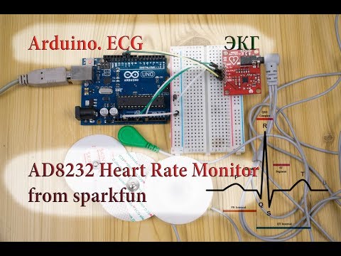 Electrocardiógrafo Ad8232 Ecg Monitor Pulso Cardiaco Arduino | Mercado ...