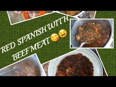 Red Spanish With Beef Recipe