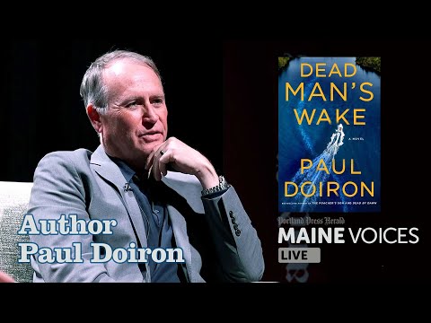 Maine Voices Live with Paul Doiron, author of the Mike Bowditch series of crime novels