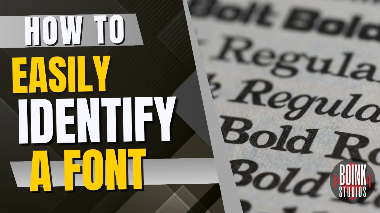 WHY Every Designer Should Know This Font Trick