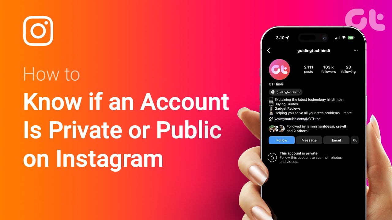 How to Know if an Account Is Private or Public on Instagram | Full Guide | Guiding Tech