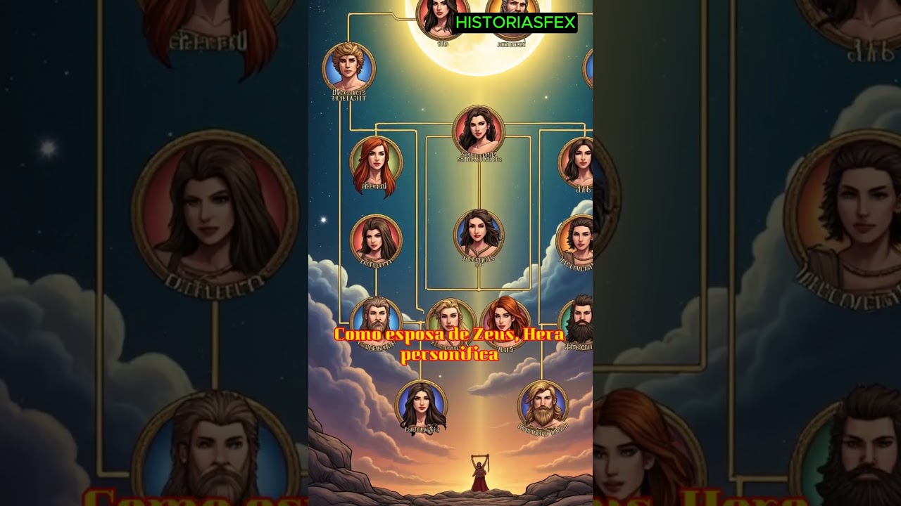 El Panteón Griego Dioses y Dominios #dioses #zeus #fe