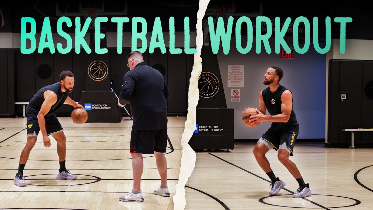 Stephen Curry's Basketball Workout During The Off-Season