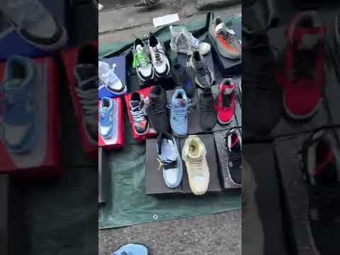 Exposing FAKE Sneakers In NYC #shorts