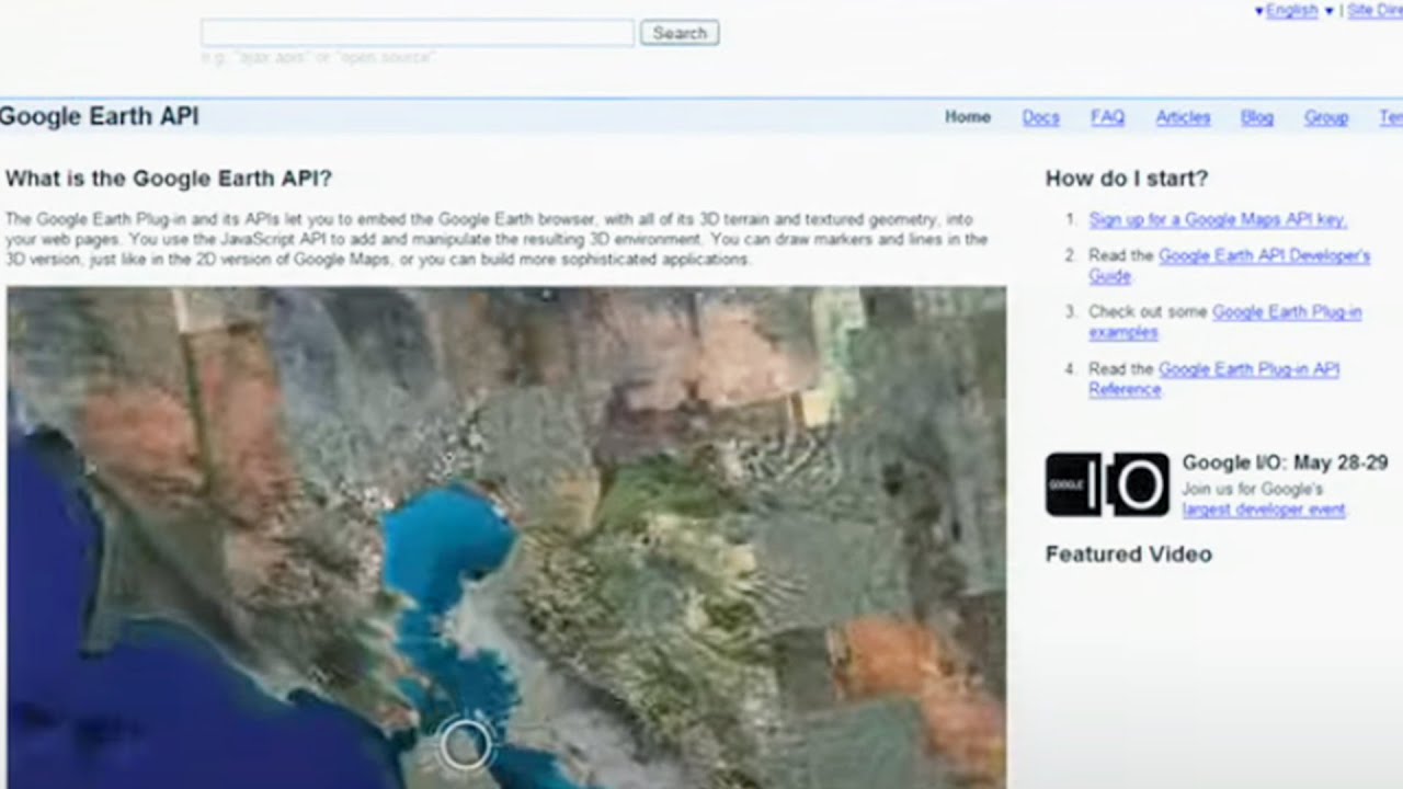 Google Earth API