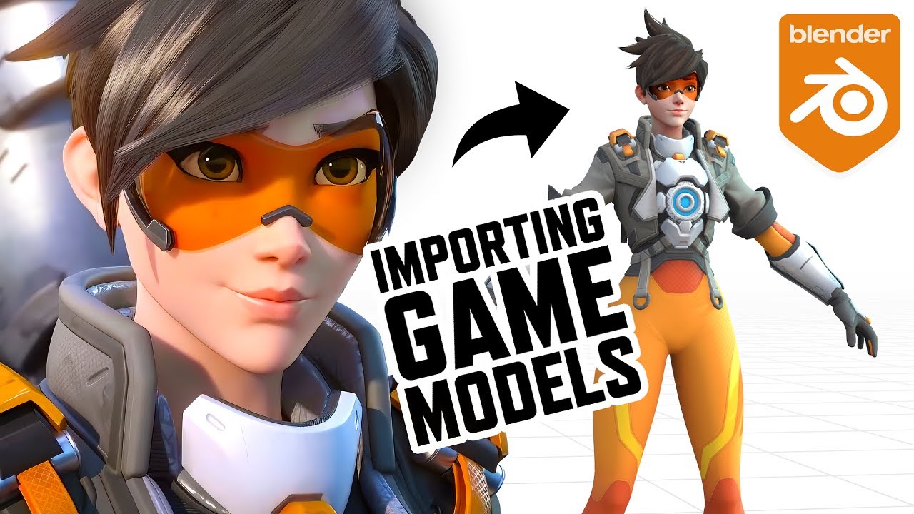 Import ANY Game Model into Blender 4.0+!
